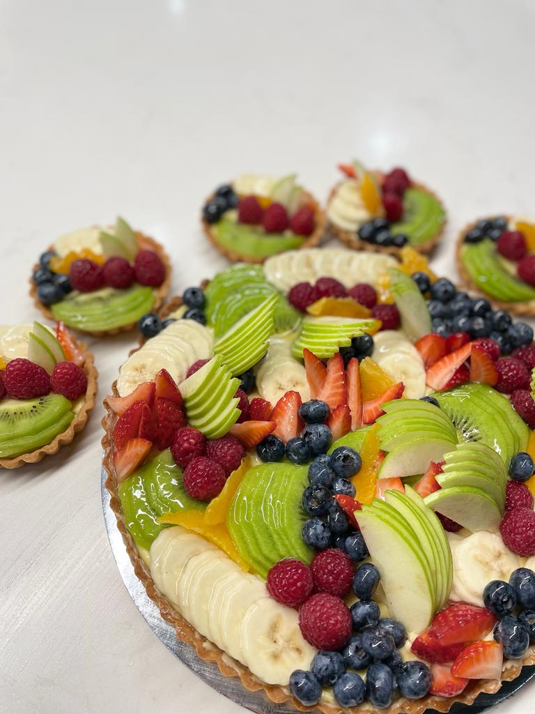 Fresh Fruit and Custard Tart - Breadfren Bakery – Breadfern Bakery